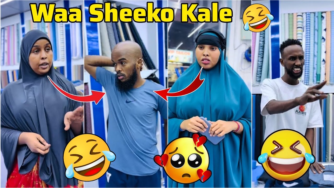 Somali Tiktok 2024 Team Waa Sheeko Kale Qosolka Aduunka | Somali Funny ...