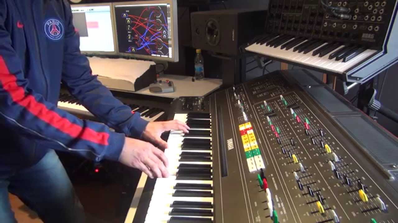 Yamaha CS-80 sounds like a Roland VP-330 with Audulus plugin - YouTube