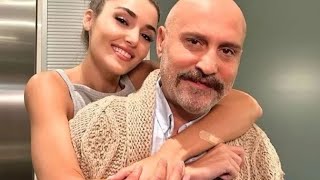 Hande Ercel with his father as Leyla character💥 | Doovi