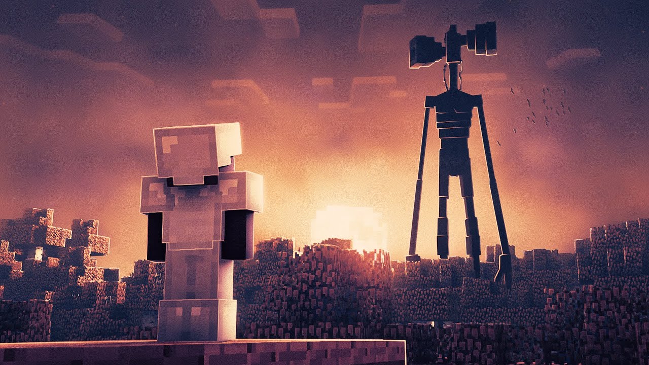 I survived Minecraft's DEADLIEST GIANT: Siren Head - YouTube
