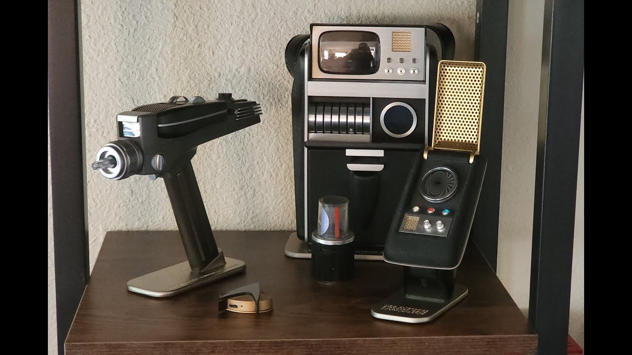 TWC Tricorder and Landing Party Set - YouTube