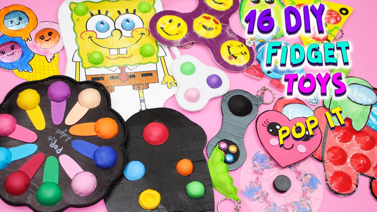16 Fidget Toy Collection / Viral TIKTOK Fidget Toys / Tiktok ...