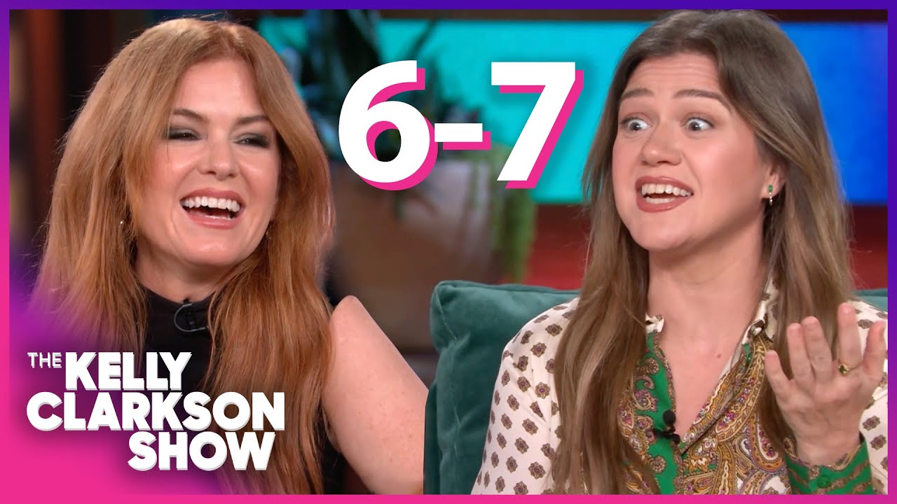Isla Fisher & Kelly Clarkson Are Confused By '6 7' Gen Alpha Slang ...
