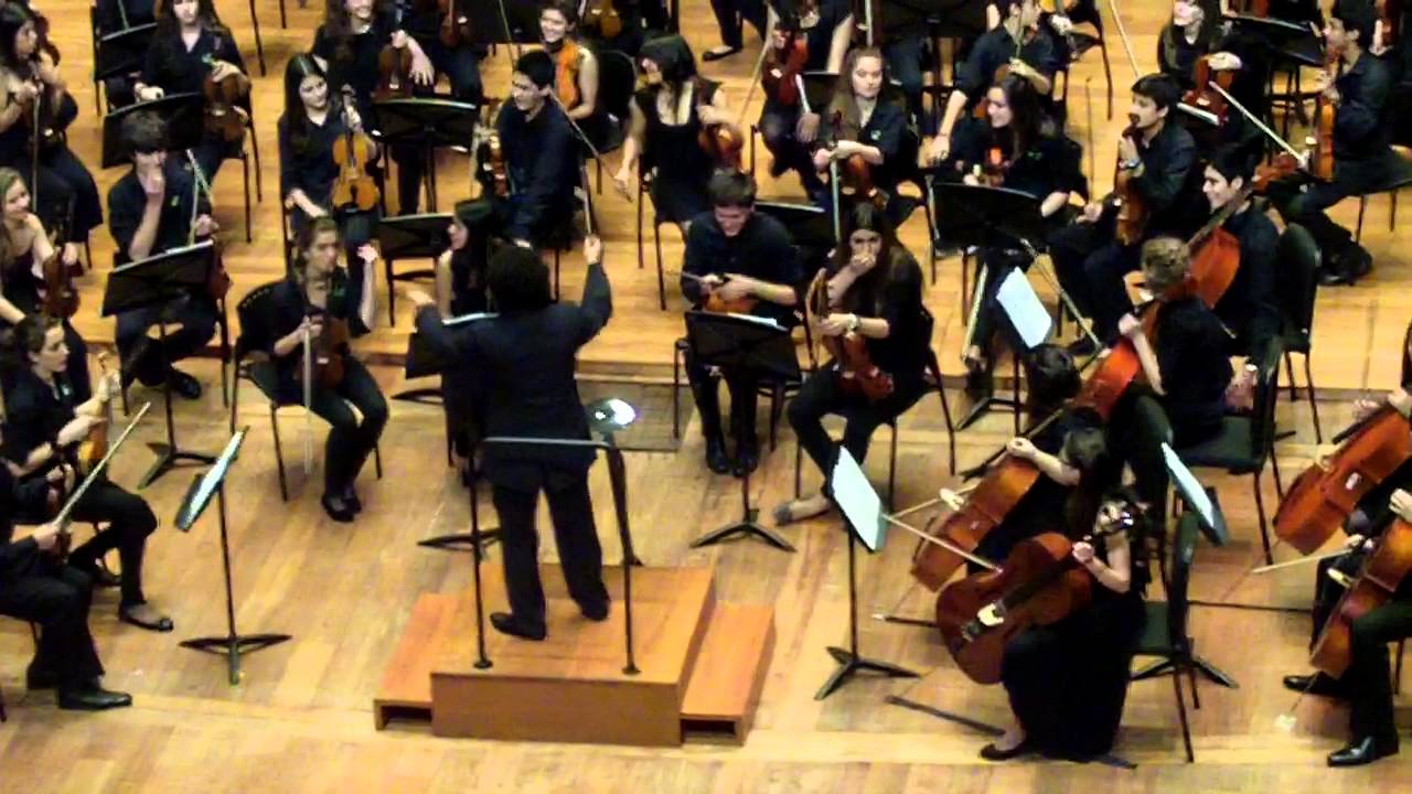 Orquesta Sinfónica Juvenil Batuta Bogotá y la Euskadi Ikasleen Orkestra ...