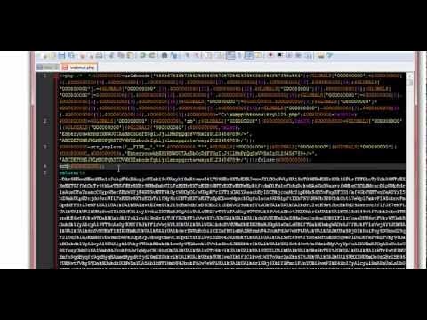 Decode Php lockit encoded script - YouTube