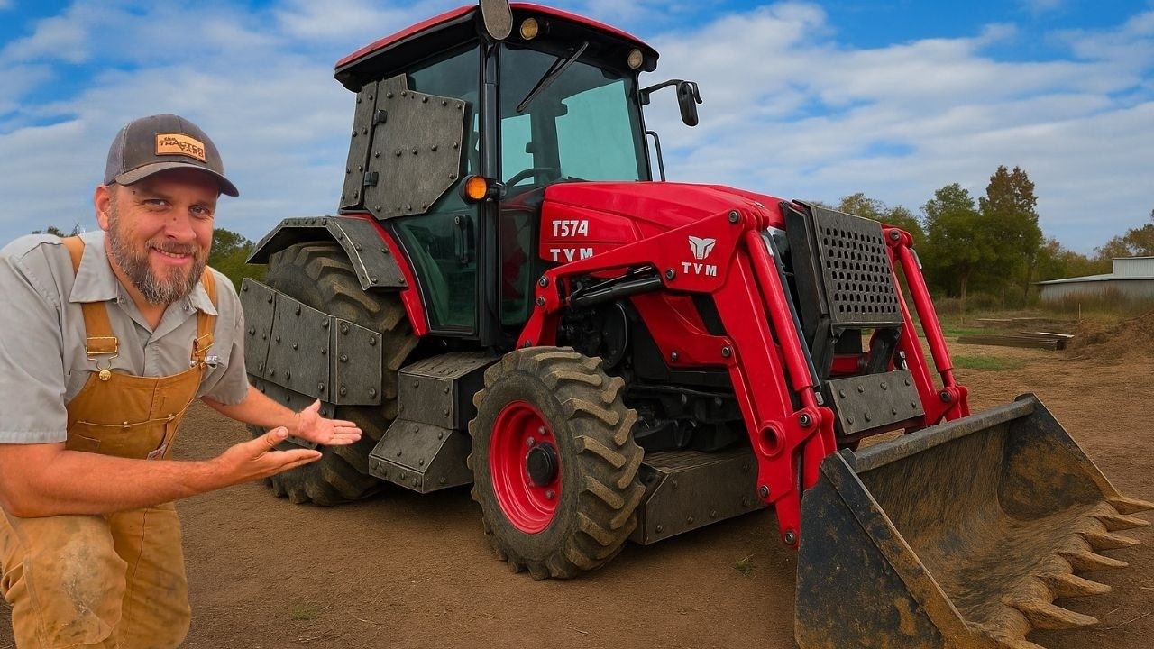 This Kit Will Turn Your Tractor Into a Tank - YouTube