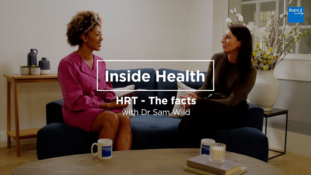 HRT - The facts | Inside Health | Bupa Health - YouTube