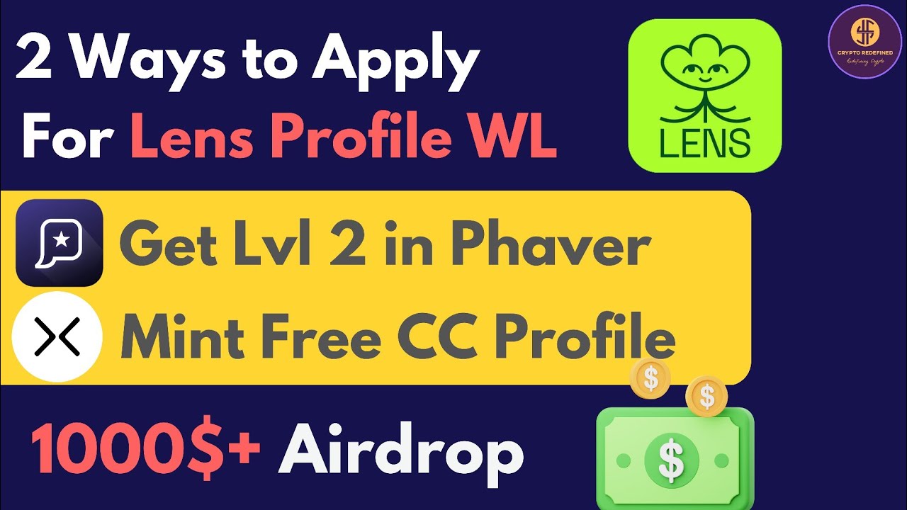 Apply for Lens profile WL ☘️ | Create Link3 Personal and Organization ...