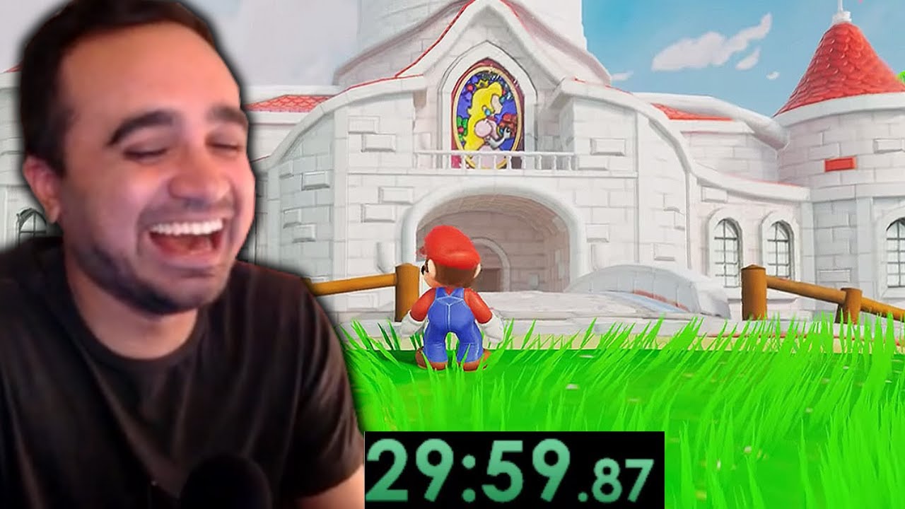 Squeex Speedruns SM64 for 5 Hours.... - YouTube