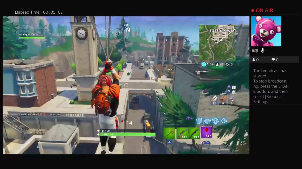 Fortnite playing with subs! - YouTube