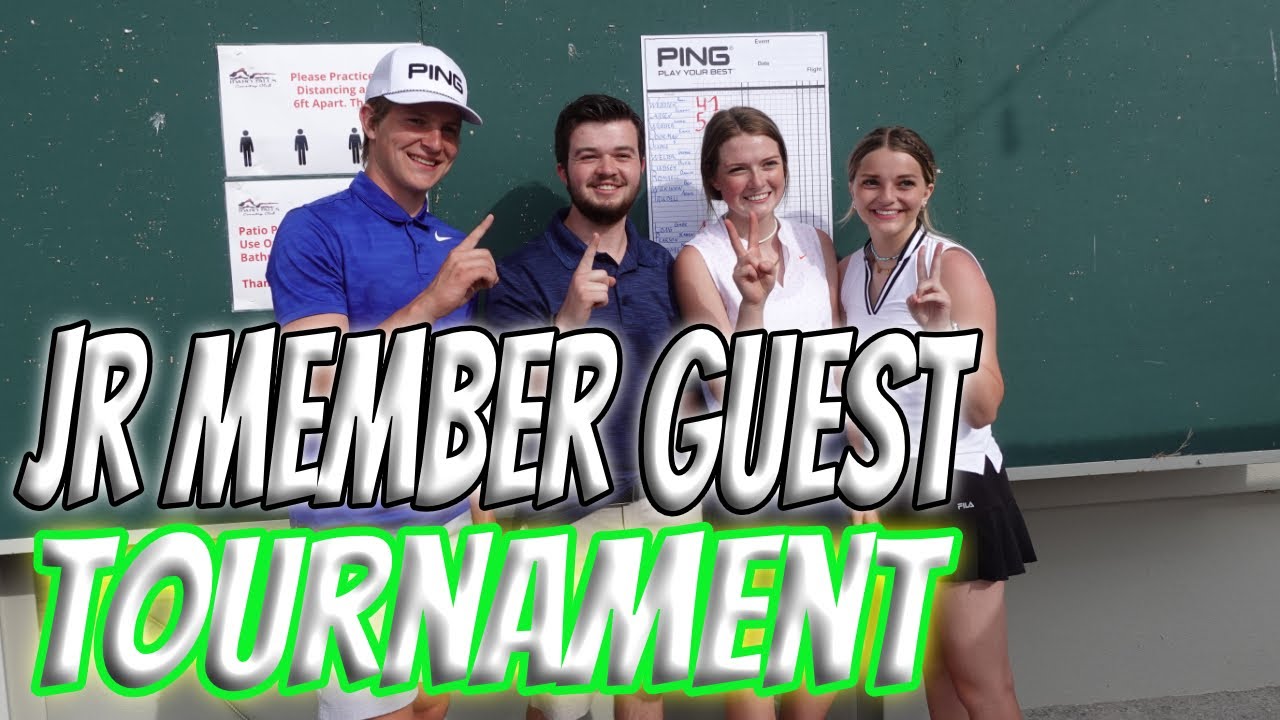 MEMBER GUEST GOLF TOURNAMENT | Family Vlog 93 - YouTube