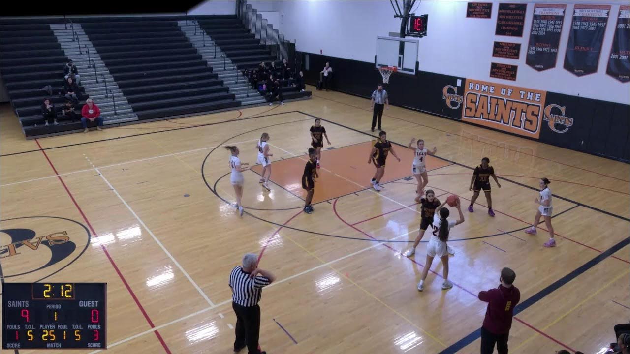 Rush-Henrietta vs Webster-Thomas High School Girls' Varsity Basketball - YouTube