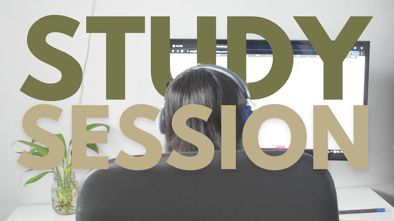 🌅 STUDY WITH ME ! [1 hr] Relaxing & Calming Morning | University ...