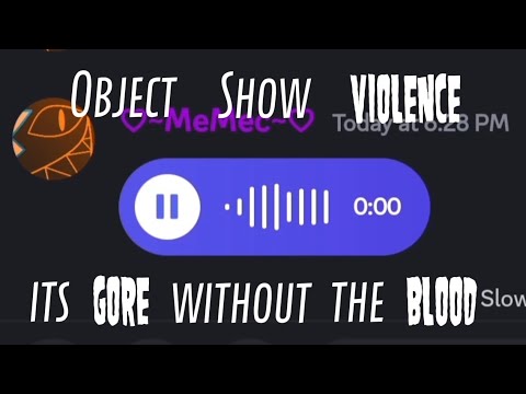 I made a Jingle about Voilence in Object Shows - YouTube