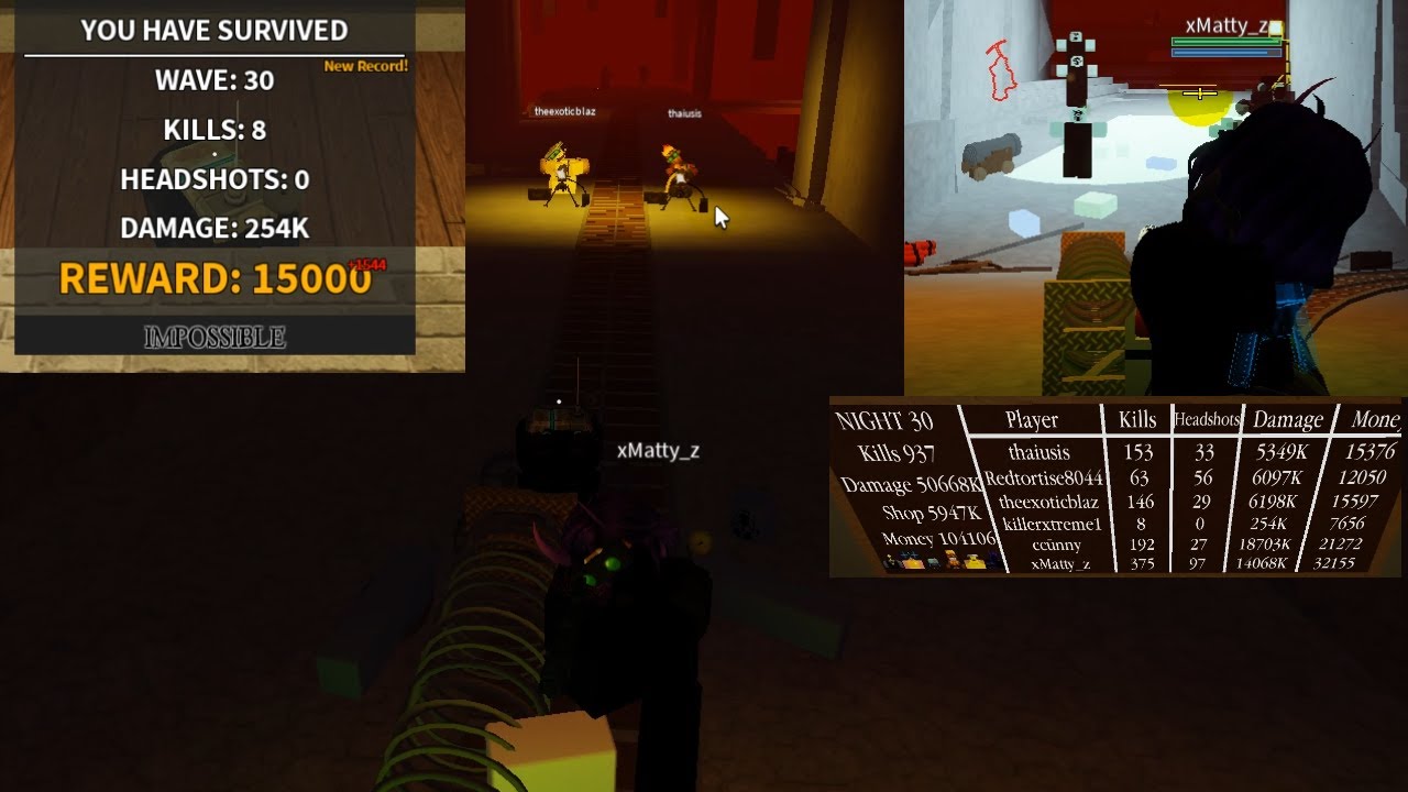 [Final Stand 2] Wave 30 Impossible Underground (On a low prestige alt ...