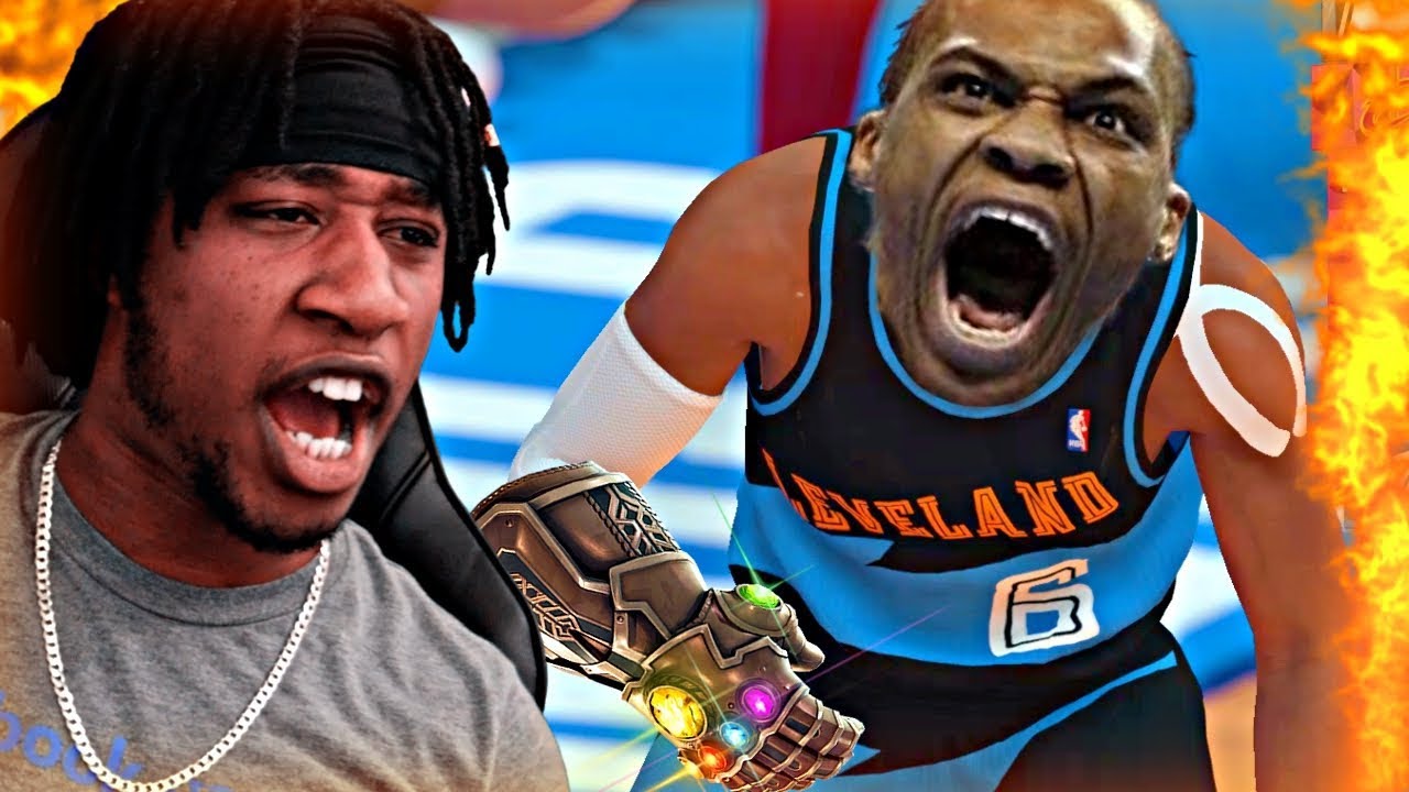 Taking Over The NBA THANOS STYLE And Dropping 20 AND 20 LIKE WESTBROOK ...