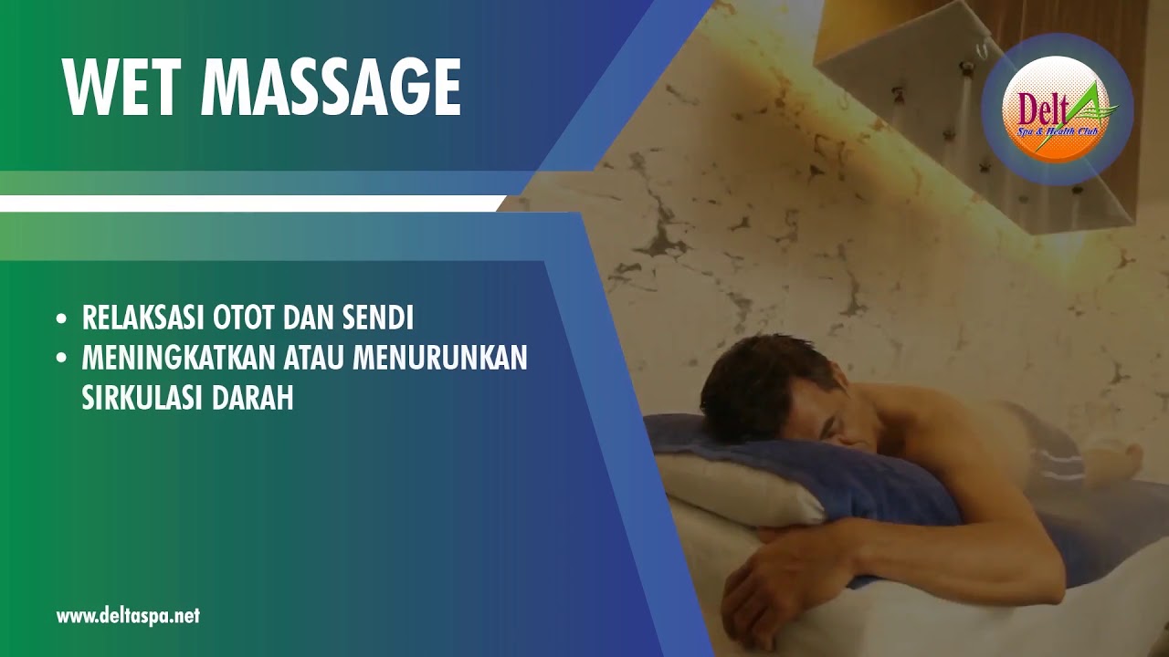 Wet Massage Hydrotherapy Delta Spa & Health Club - YouTube