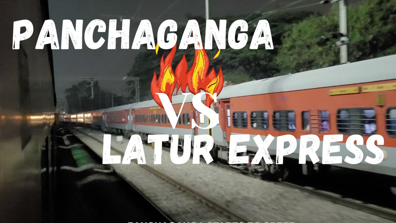 Parallel Departures from Yesvantpur Junction | Latur Express vs ...