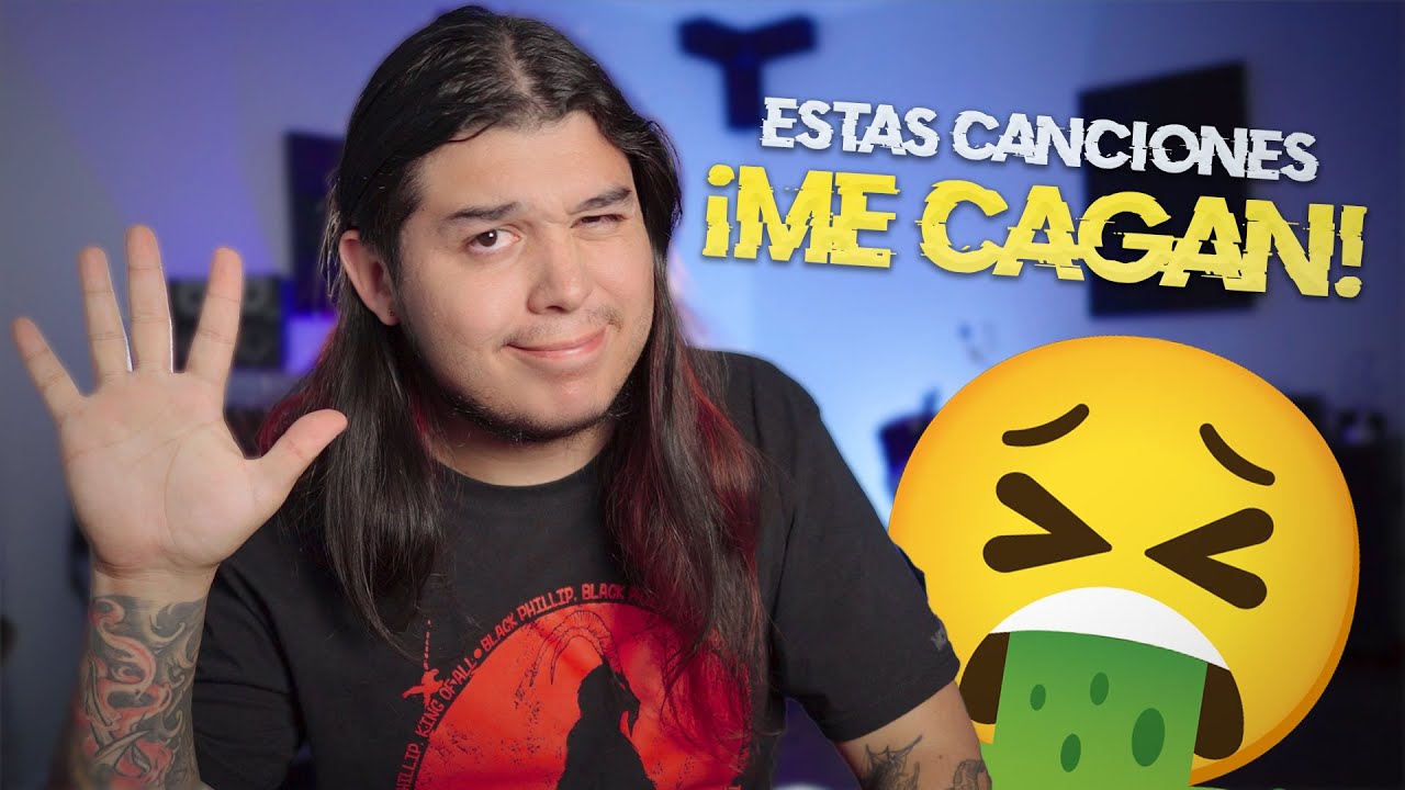 ¡5 CANCIONES QUE A TODOS NOS CAGAN! 🤮 - YouTube