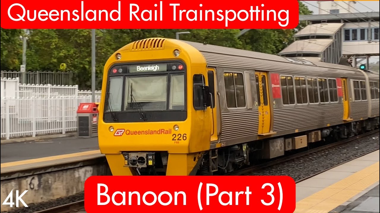 Queensland Rail Trainspotting - Banoon (Part 3) - YouTube