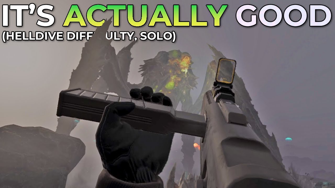 Helldivers 2 – New SMG-72 Pummeler Stress Tested on Helldive Difficulty ...