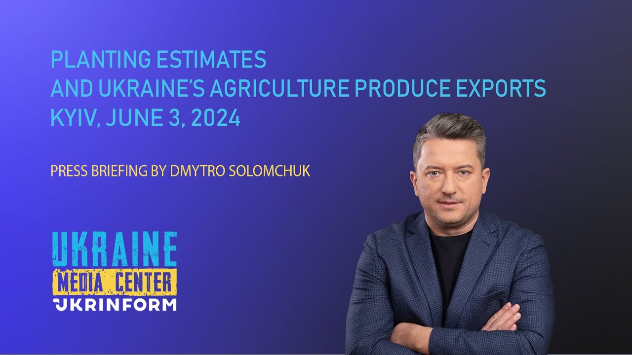 Volumes of crops and export of Ukrainian agricultural products - YouTube