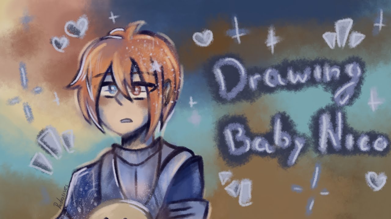 Drawing "Baby" Nico (Speedpaint) - YouTube