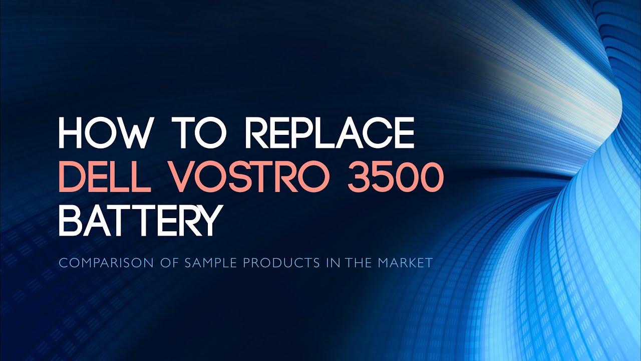 Replace DELL Vostro 3400 3500 3700 7FJ92 Battery-Fits CYDWV 04D3C 4JK6R ...