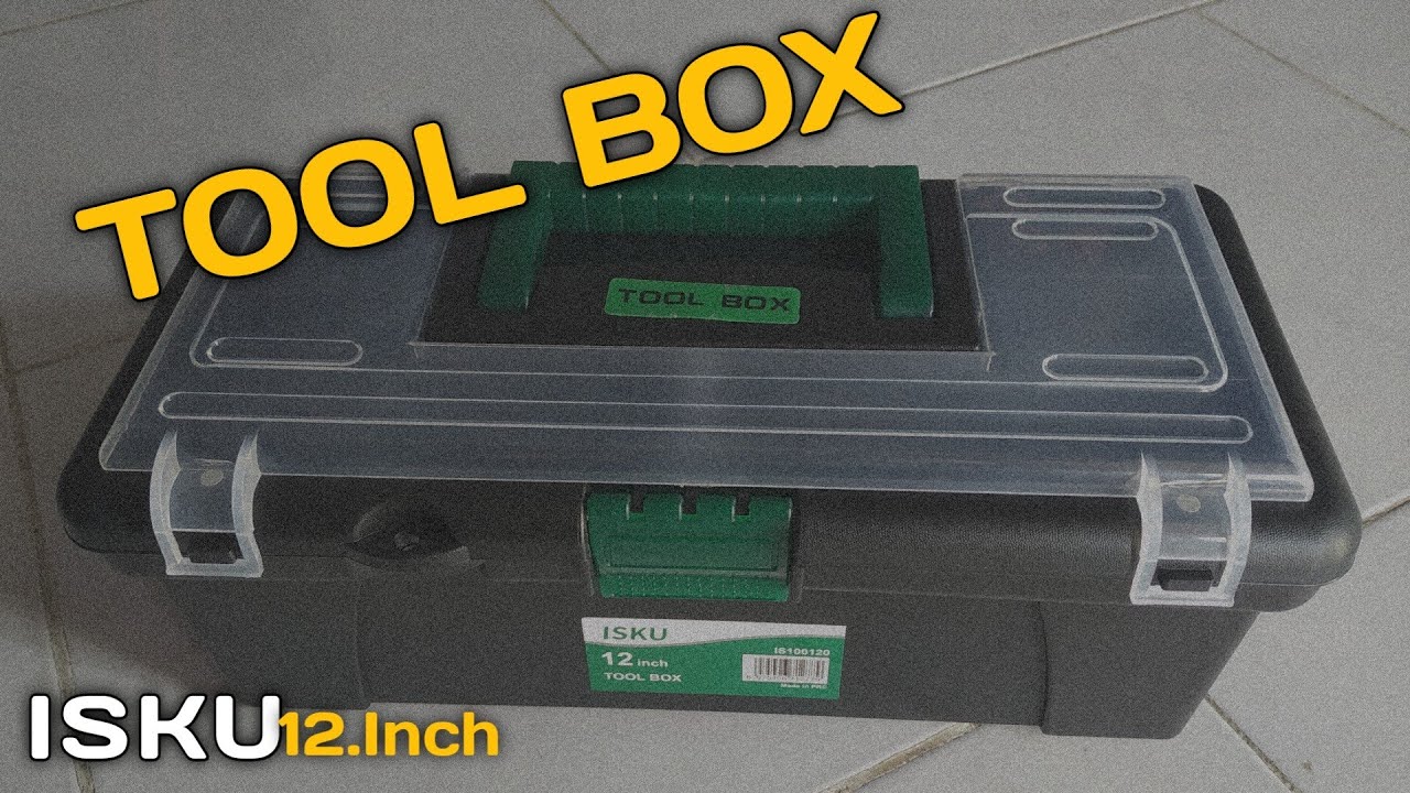 TOOL BOX ISKU 12INCH - YouTube
