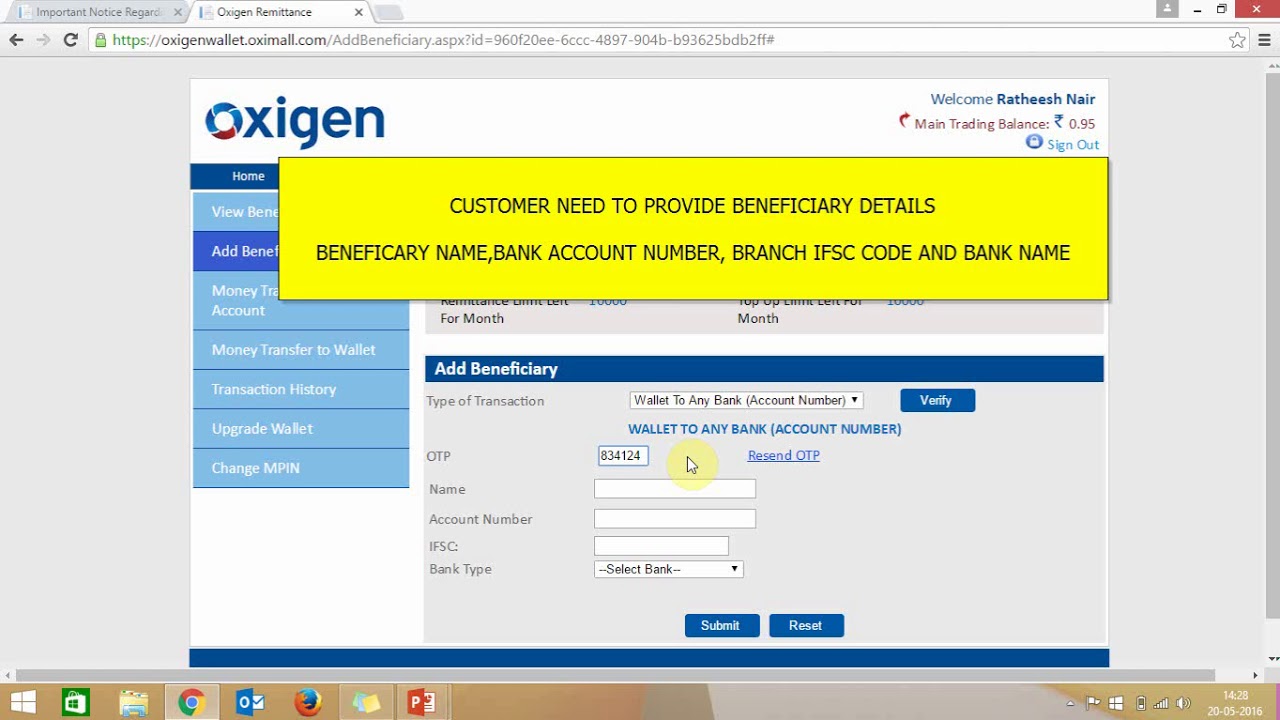 Oxigen Micro Atm - YouTube