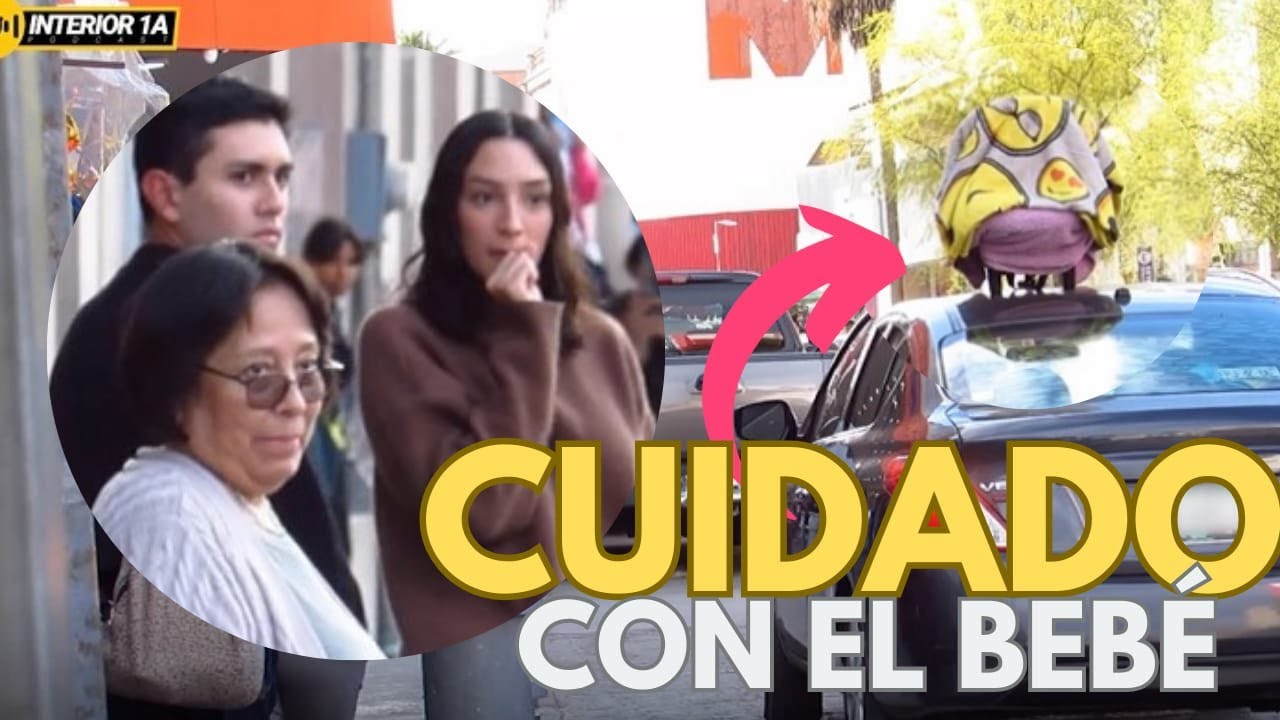 CUIDADO CON EL BEBÉ! | Broma en el centro de torreón | porta bebé en el ...