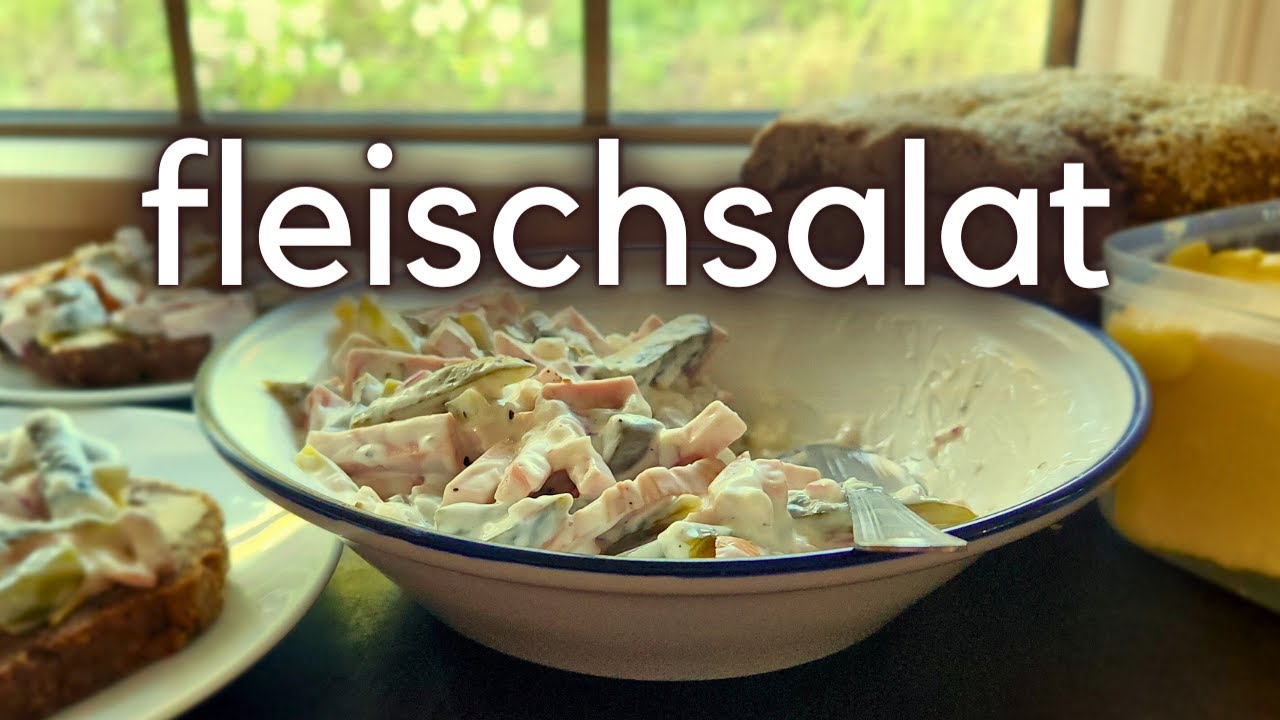 Fleischsalat – Traditional German Meat Salad Recipe - YouTube