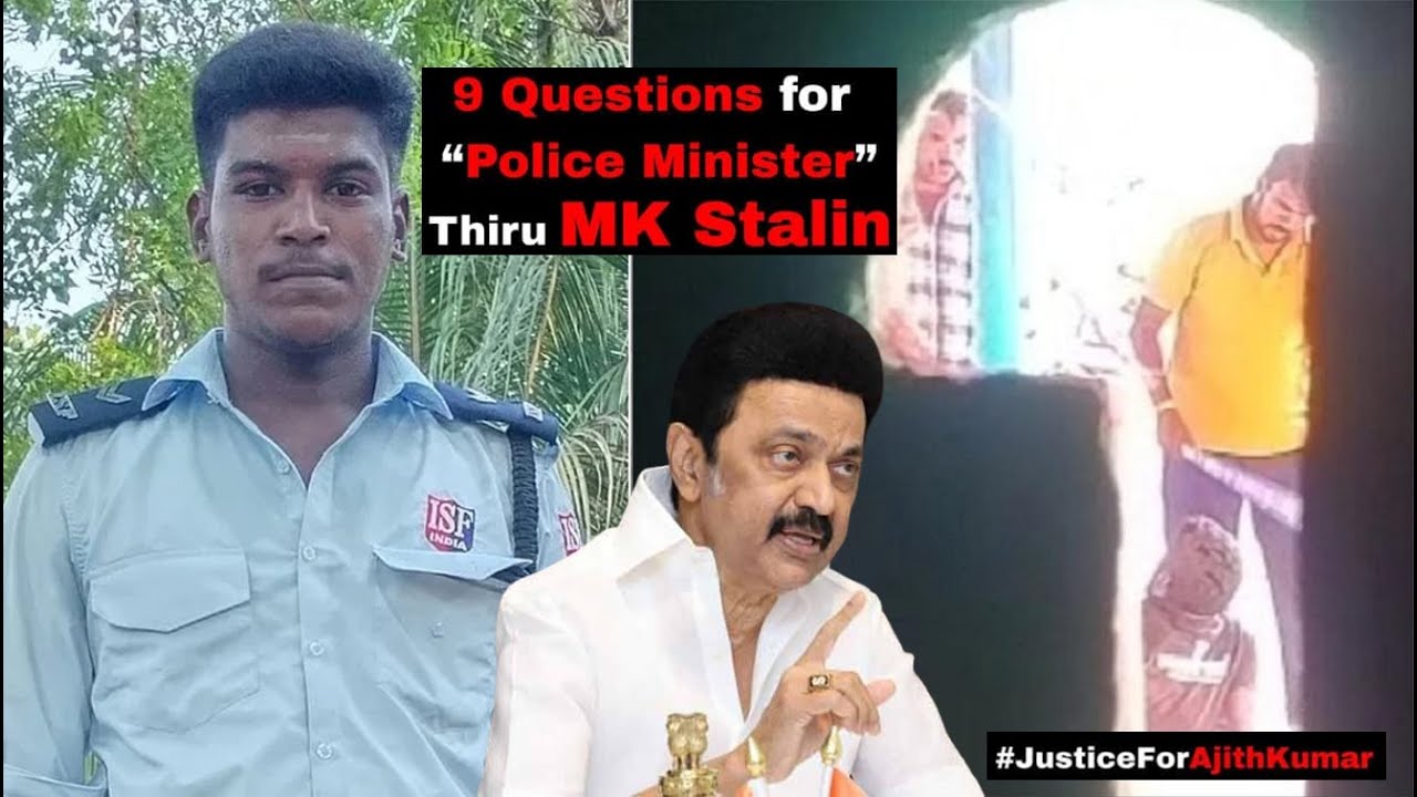 Ajith Kumar's death in lockdown: 9 Questions for Tamil Nadu Chief ...