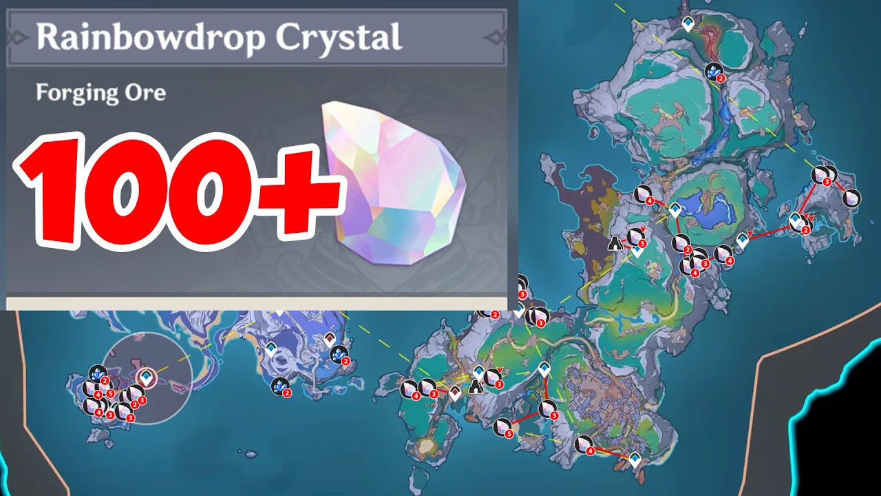 The FASTEST Way to Farm Rainbowdrop Crystals in Nod-Krai! (Genshin ...