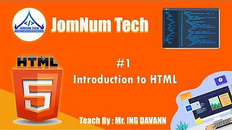 HTML Tutorial - YouTube