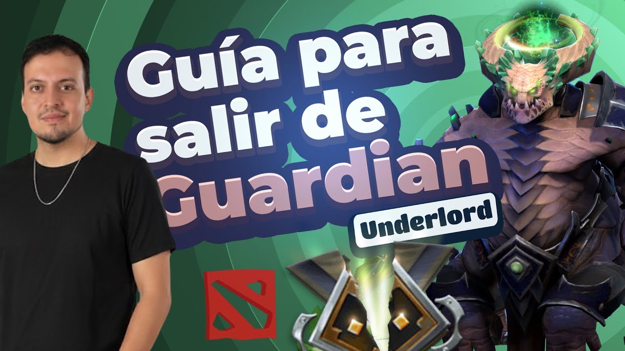 Sal de la medalla GUARDIÁN con Underlord | Offlane | Dota 2 - YouTube