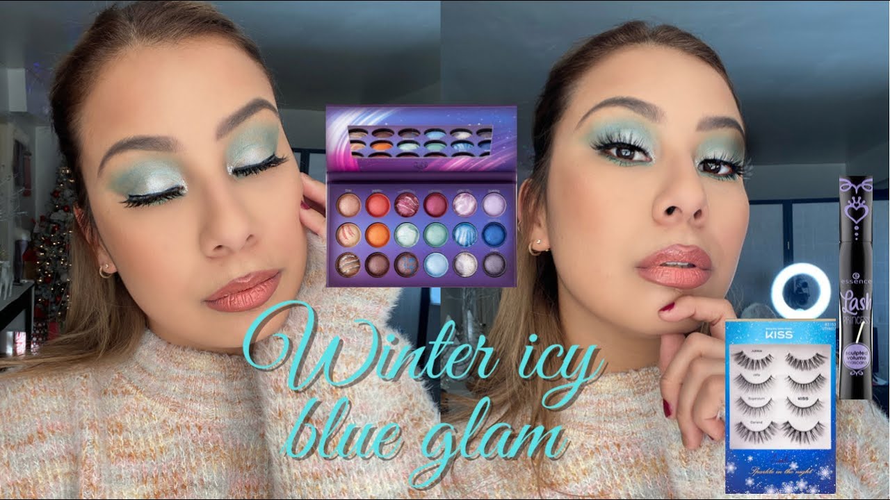 Christmas 2020: Winter Icy Blue Glam - YouTube