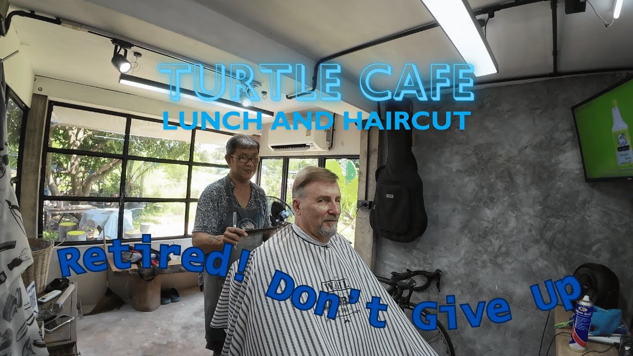 Haircut at the Turtle Cafe - YouTube