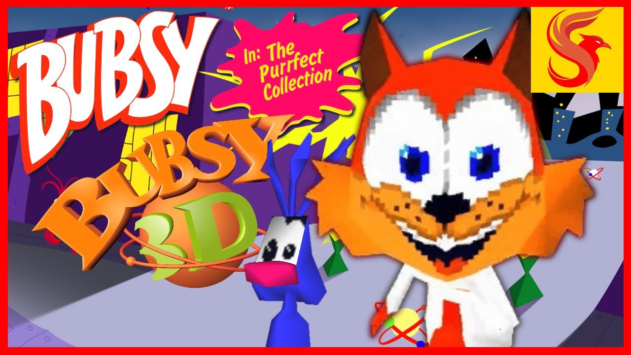 Bubsy in: The Purrfect Collection | Bubsy 3D 100% PS1 LONGPLAY - YouTube