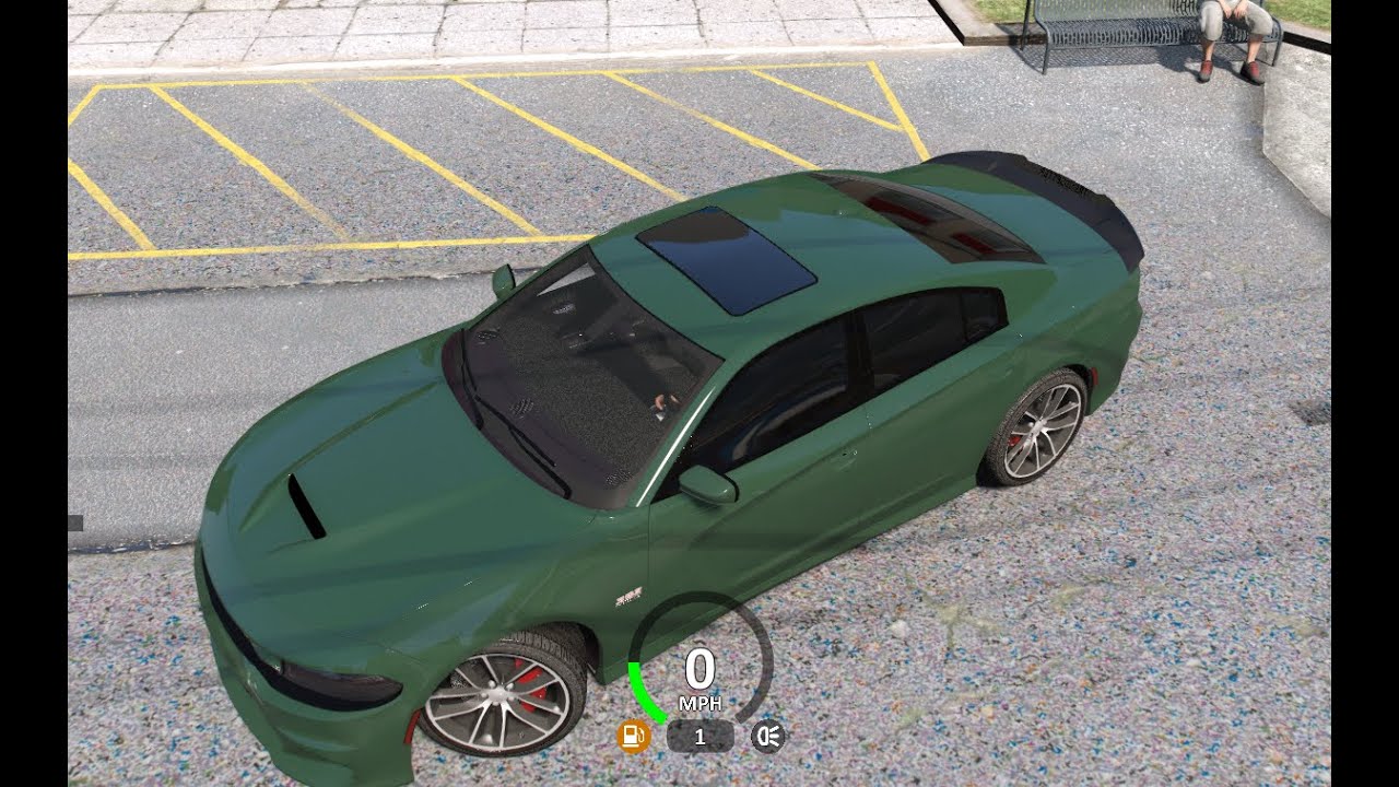 (GTAV MODS) 2021 Dodge Charger Scat Pack (With Sunroof Automation ...