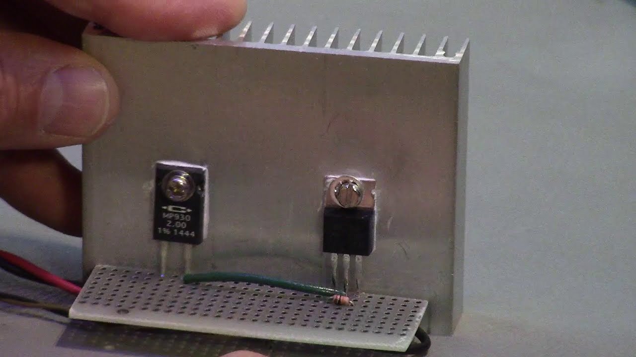 EB_#31 Projet PIC Charge Fictive, Partie 4: Essai Statique de Puissance ...