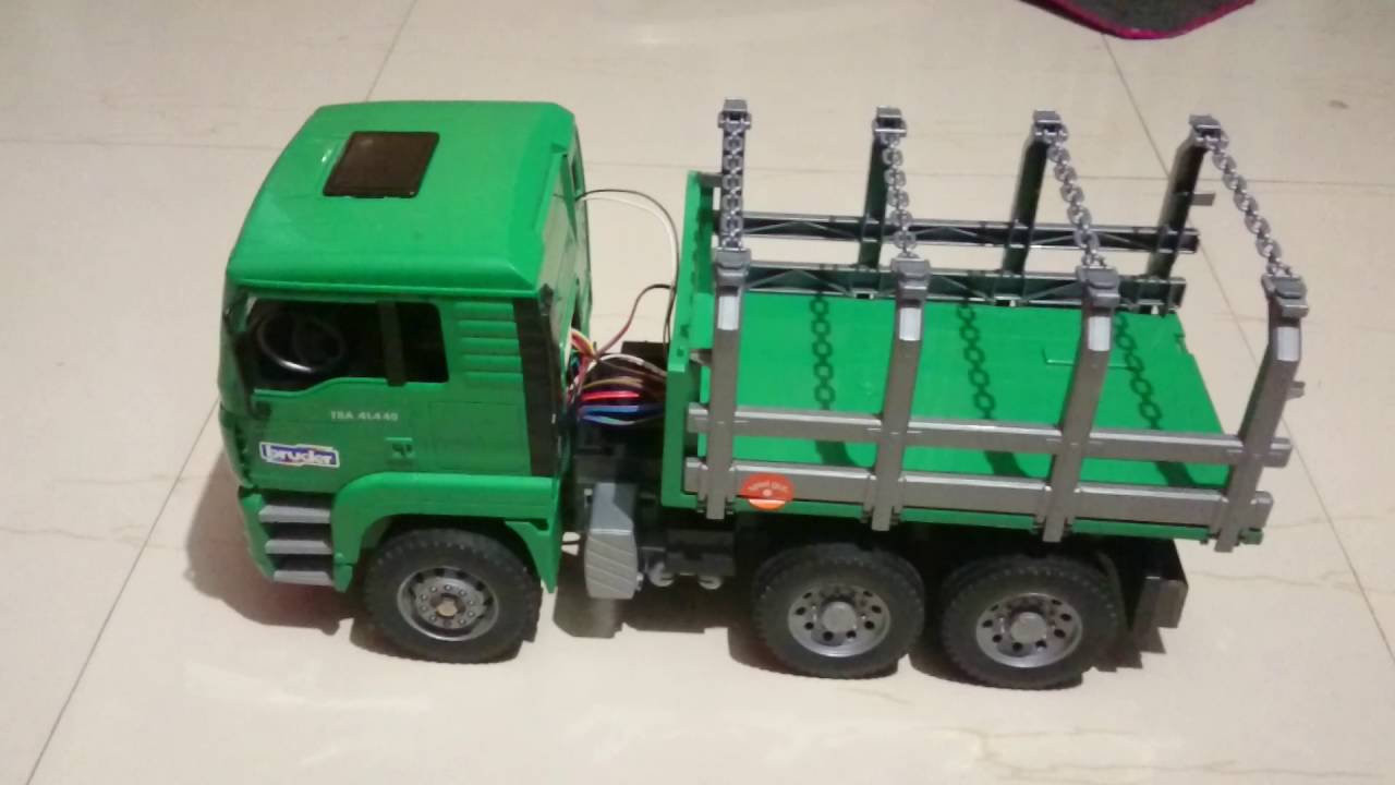 Bruder MAN truck TGA rc conversion Arduino #brudertruck #brudertoy ...