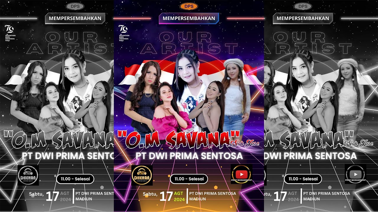 🔴LIVE OM SAVANA SAKJOSE ( PT. DWI PRIMA SENTOSA ) #2024 - YouTube