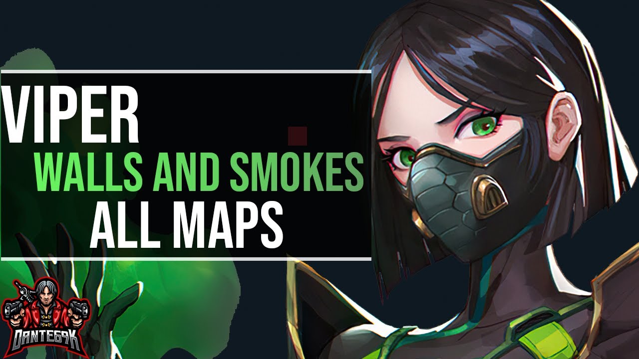 Valorant Viper OP Walls,Smokes Executes For All Maps - YouTube