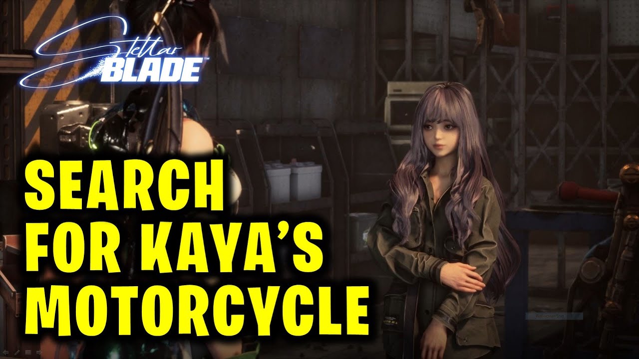 Search for Kaya's Motorcycle - The Scavenger's Story | Stellar Blade ...