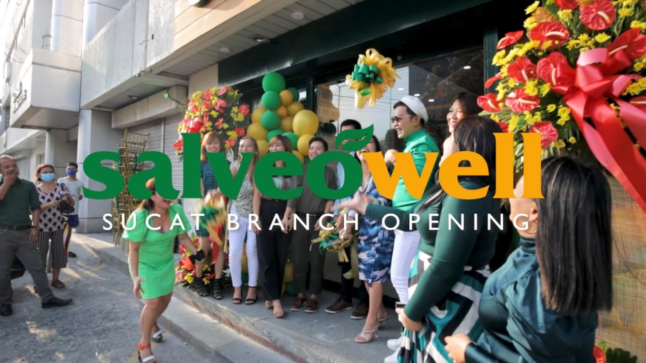 Grand opening | SalveoWell Sucat Branch - YouTube