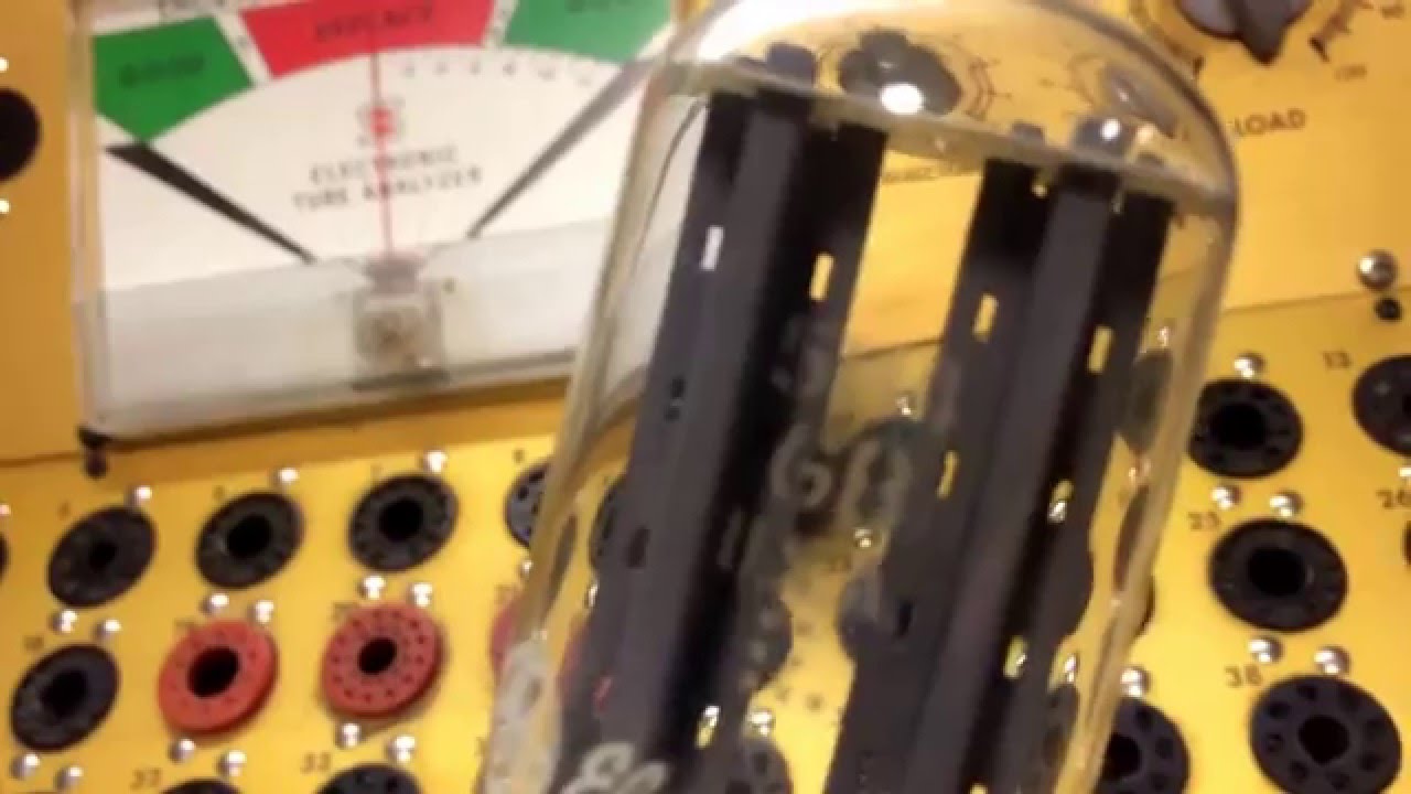 SECO tube tester. - YouTube