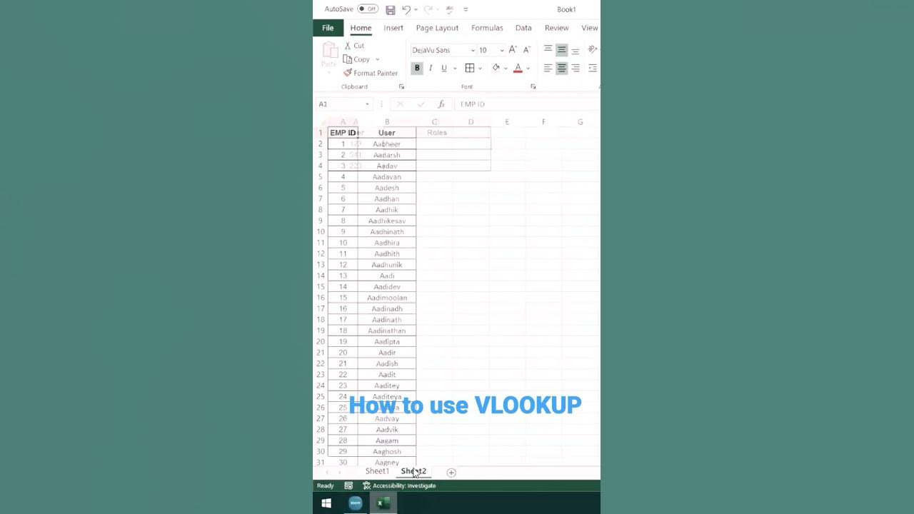 How To Use Vlookup Excel Exceltips Vlookupformula Vlookupfunction Vlookupinexcel Youtube