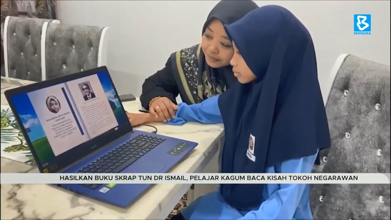 Hasilkan buku skrap Tun Dr Ismail, pelajar kagum baca kisah tokoh ...