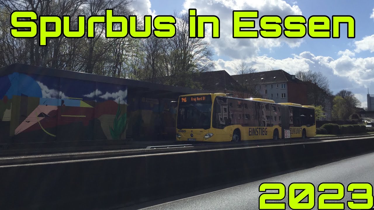 Bus | Spurbus in Essen [4K] [DE] - YouTube